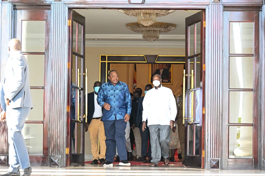 DETAILS: Inside Museveni's meeting with former Kenyan President Uhuru ...