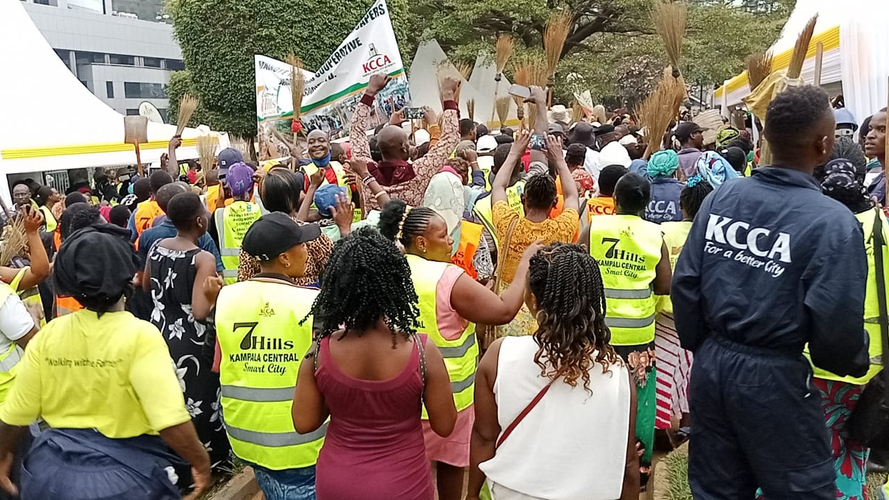 PICTORIAL: Minister Kabanda, Kisaka, launch Keep Kampala Clean Campaign ...