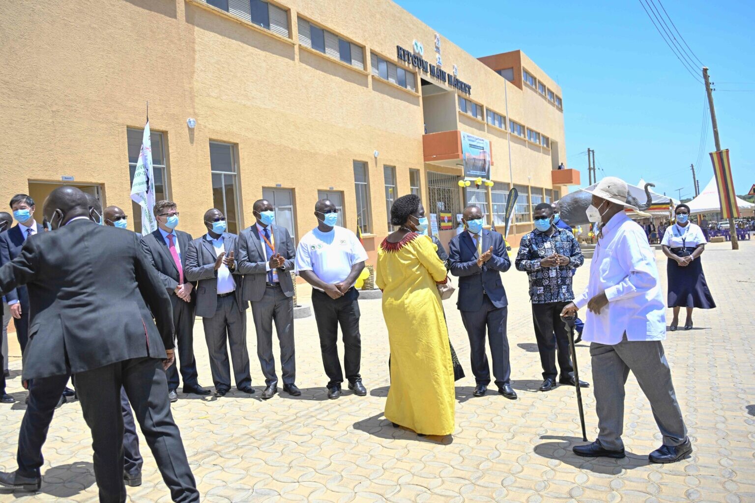 Museveni commissions Kitgum Main Market – Daily Express