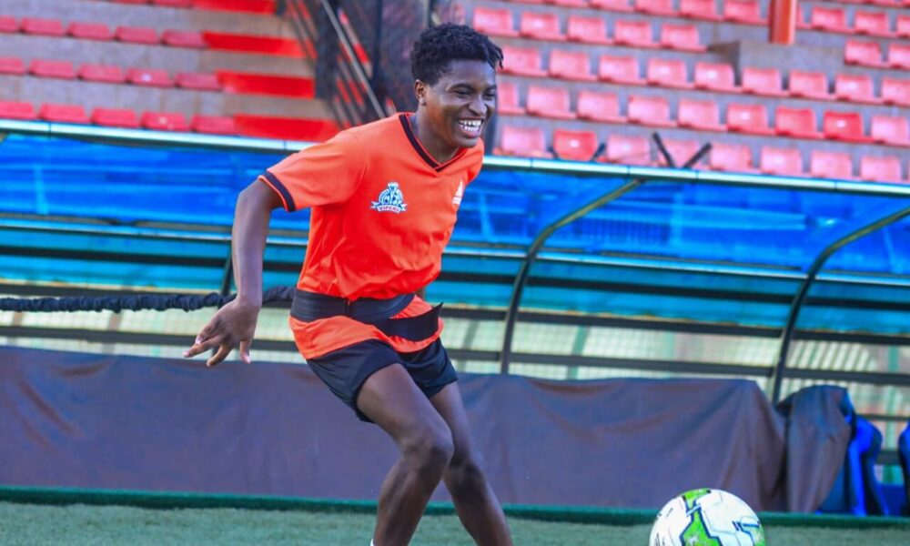 Allan Okello back on grass as he steps up recovery from cartilage ...